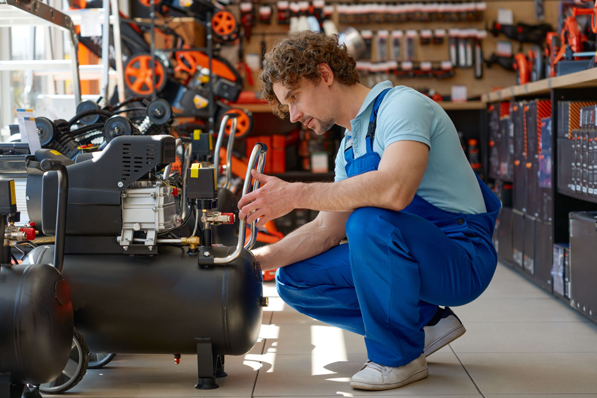 How Does an Air Compressor Work - Timber Woodworking